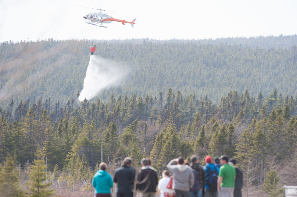 Forest Fire in Flatrock | Colin Peddle Inc.